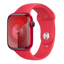 Купить Apple Watch Series 9 45mm Red Aluminum Case with Sport Band, Red ...